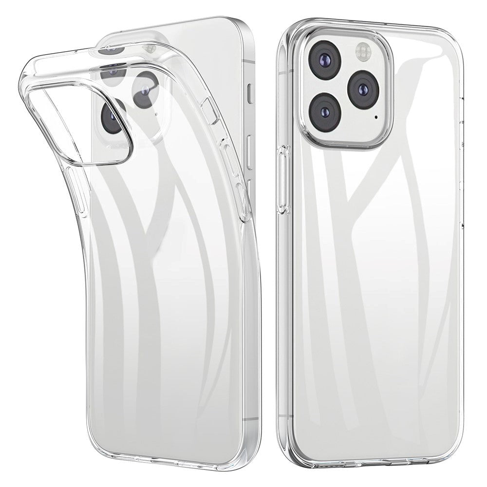iPhone 13 Pro Fleksibel Plastik Bagside Cover - Gennemsigtig – INCOVER.DK