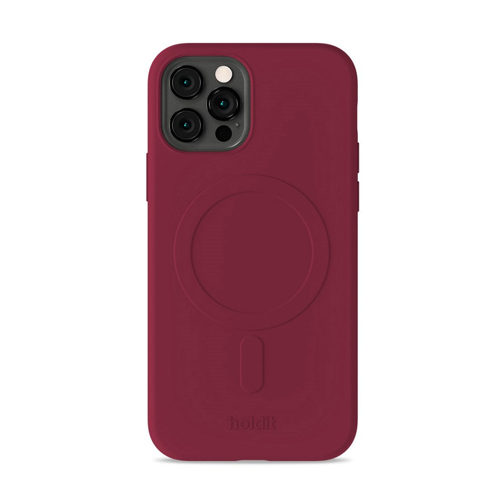 iPhone 12 / 12 Pro - Holdit Soft MagSafe Case - Red Velvet – INCOVER.DK