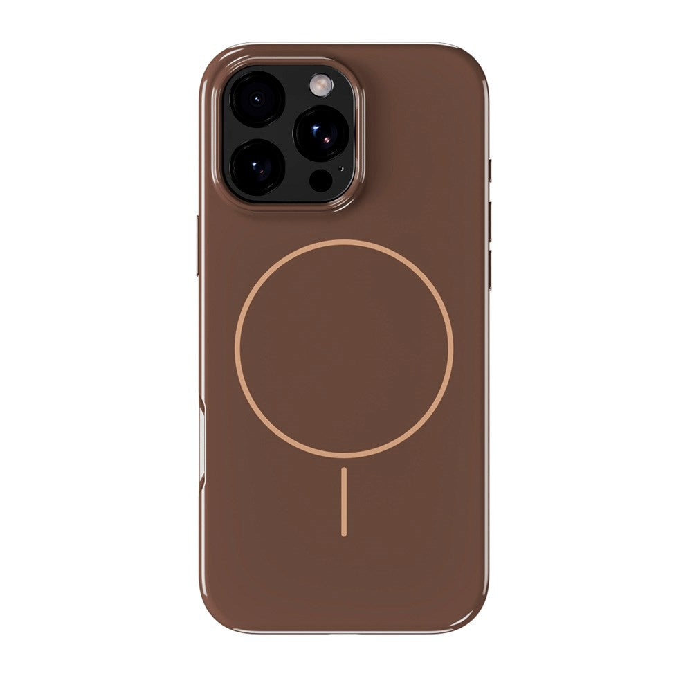 iPhone 16 Pro Max Holdit Mono Case - MagSafe Kompatibel - Chocolate ...