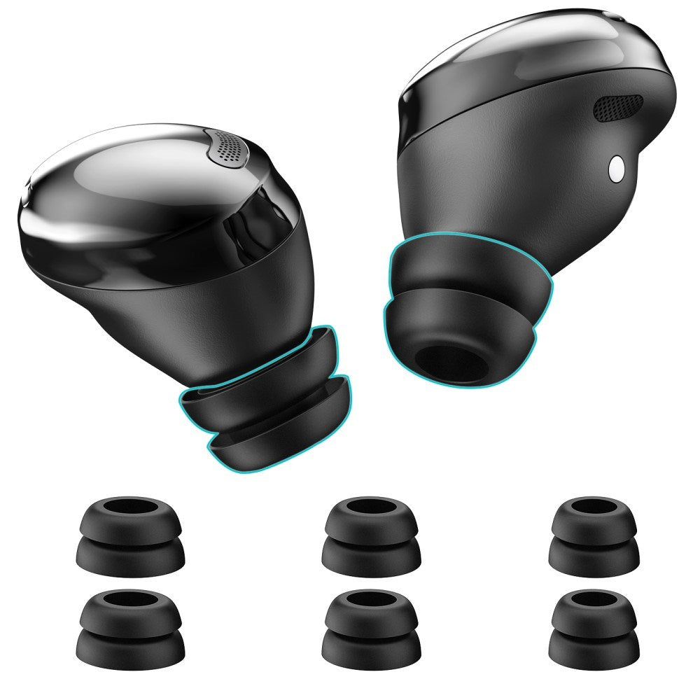 Samsung Galaxy Buds Pro Earbuds Covers - 3 stk. - Sort – INCOVER.DK