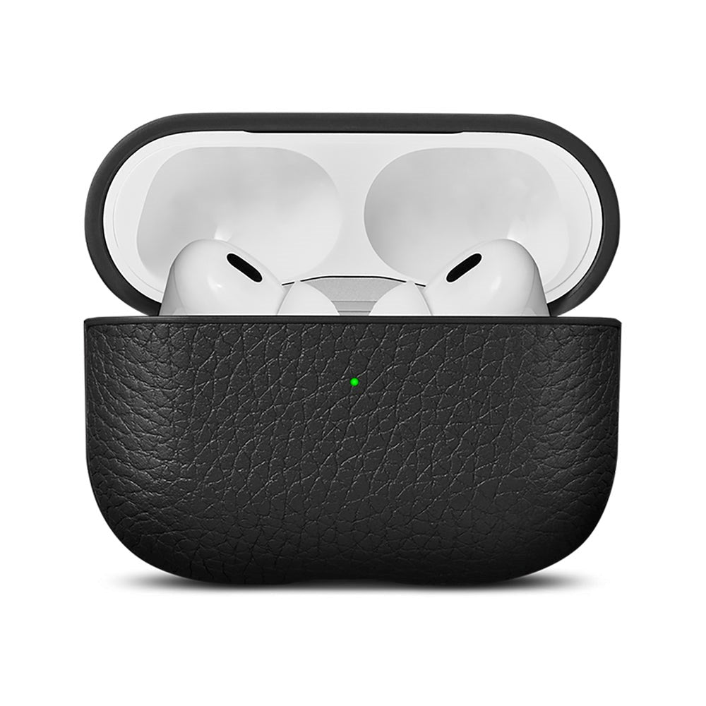 Woolnut AirPods Pro (2. gen.) Ægte Læder Cover - Sort – INCOVER.DK